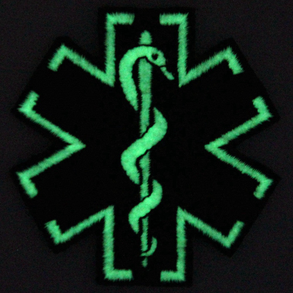 Glow In Dark ACU EMS EMT Paramedic Iron On Sew On Embroidered Patch ...